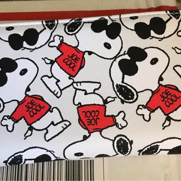 Peanuts | Bags | Peanuts Snoopy Joe Cool Zip Around Wallet Nwt | Poshmark
